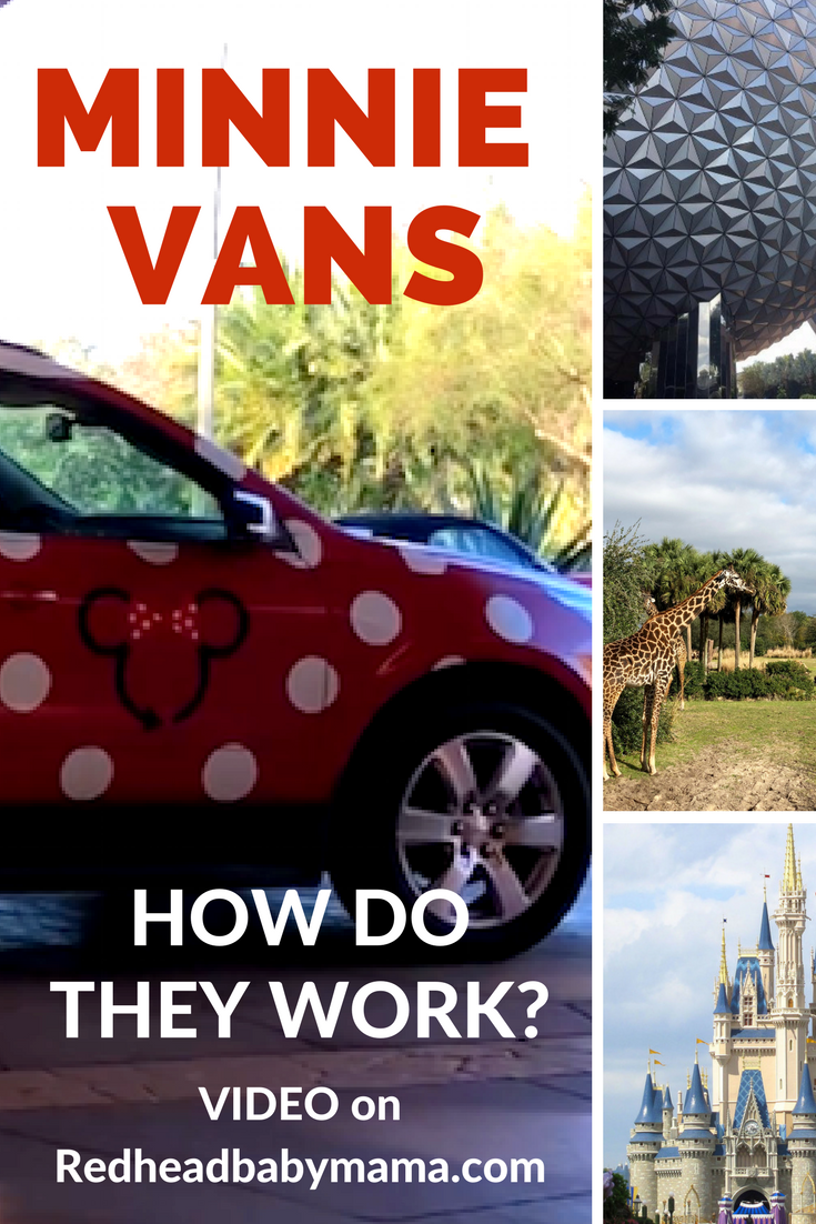 How to Use Disney World's Minnie Vans - Redhead Baby Mama | Atlanta Blogger