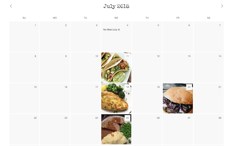 Your Kitchen Table: Cobb County Gourmet Meal Delivery - Redhead Baby ...