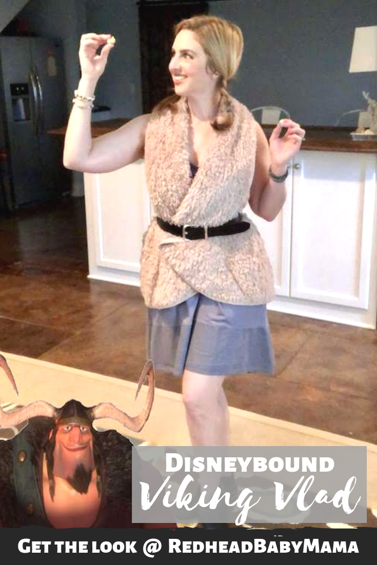Vladimir Disneybound from Tangled - Redhead Baby Mama | Atlanta Blogger
