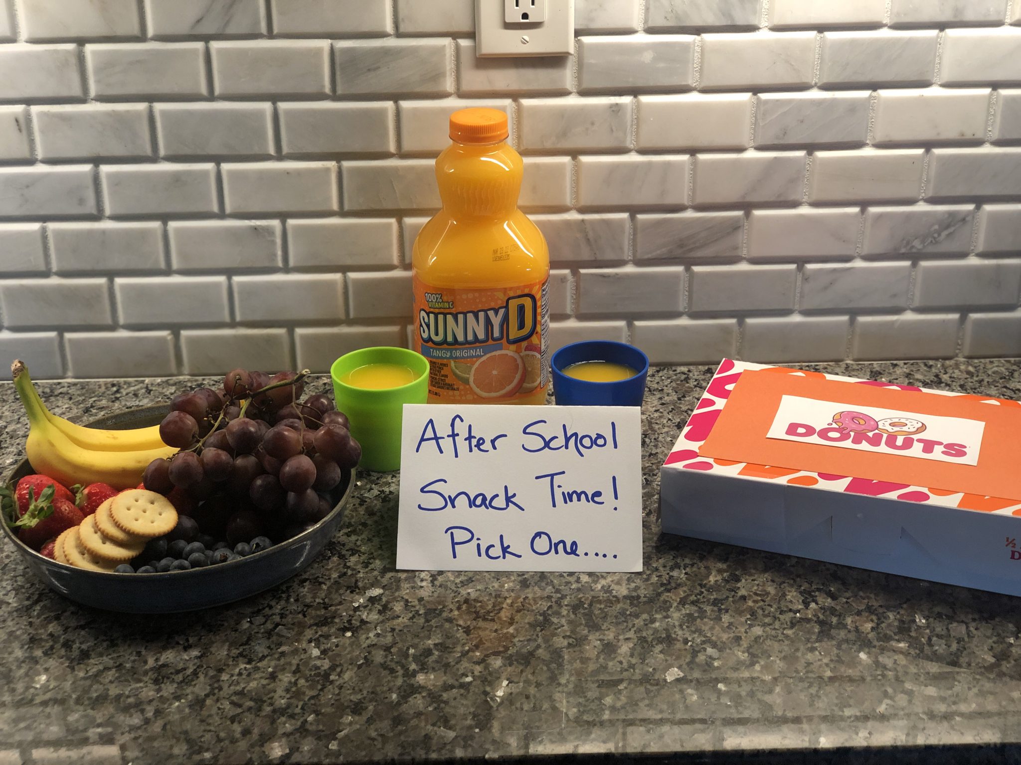 VIDEO: Parent Pranks Kids at Snack Time - Redhead Baby Mama | Atlanta ...